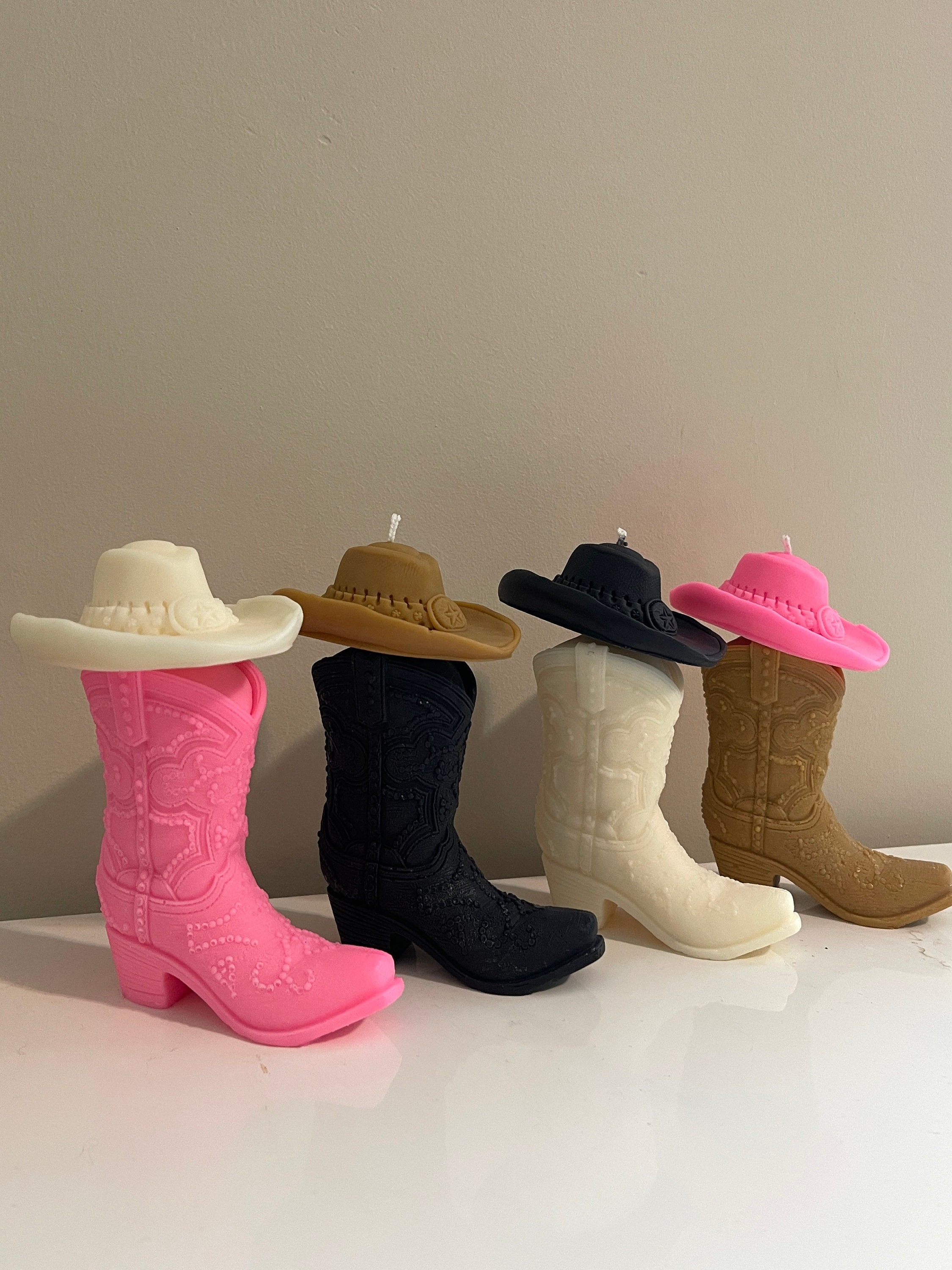 HOWDY Cowboy Themed Party Cowgirl Aesthetic Cowboy Boot Candle Coastal ...