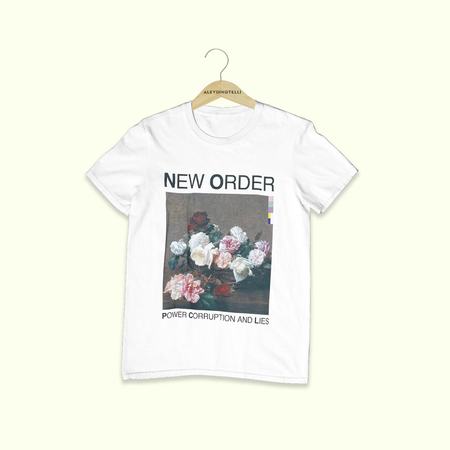 New Order Band Power Corruption and Lies Uninex T-shirt - Etsy Canada