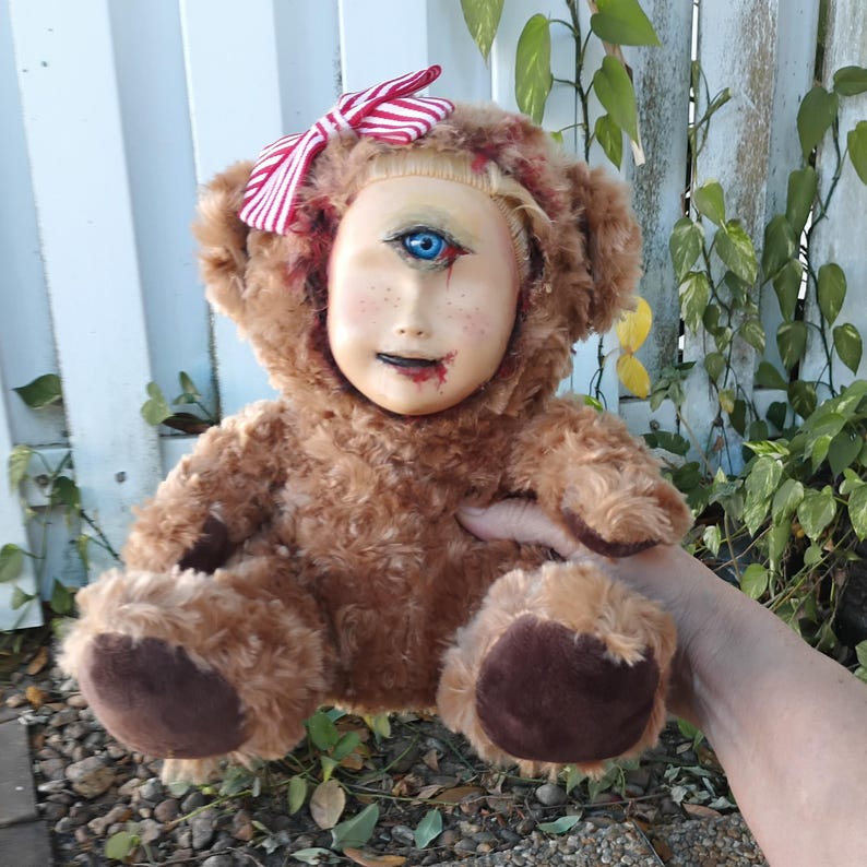 Creepy Goldilocks Plushie: Demented Cyclops Stuffed Animal - Etsy Australia