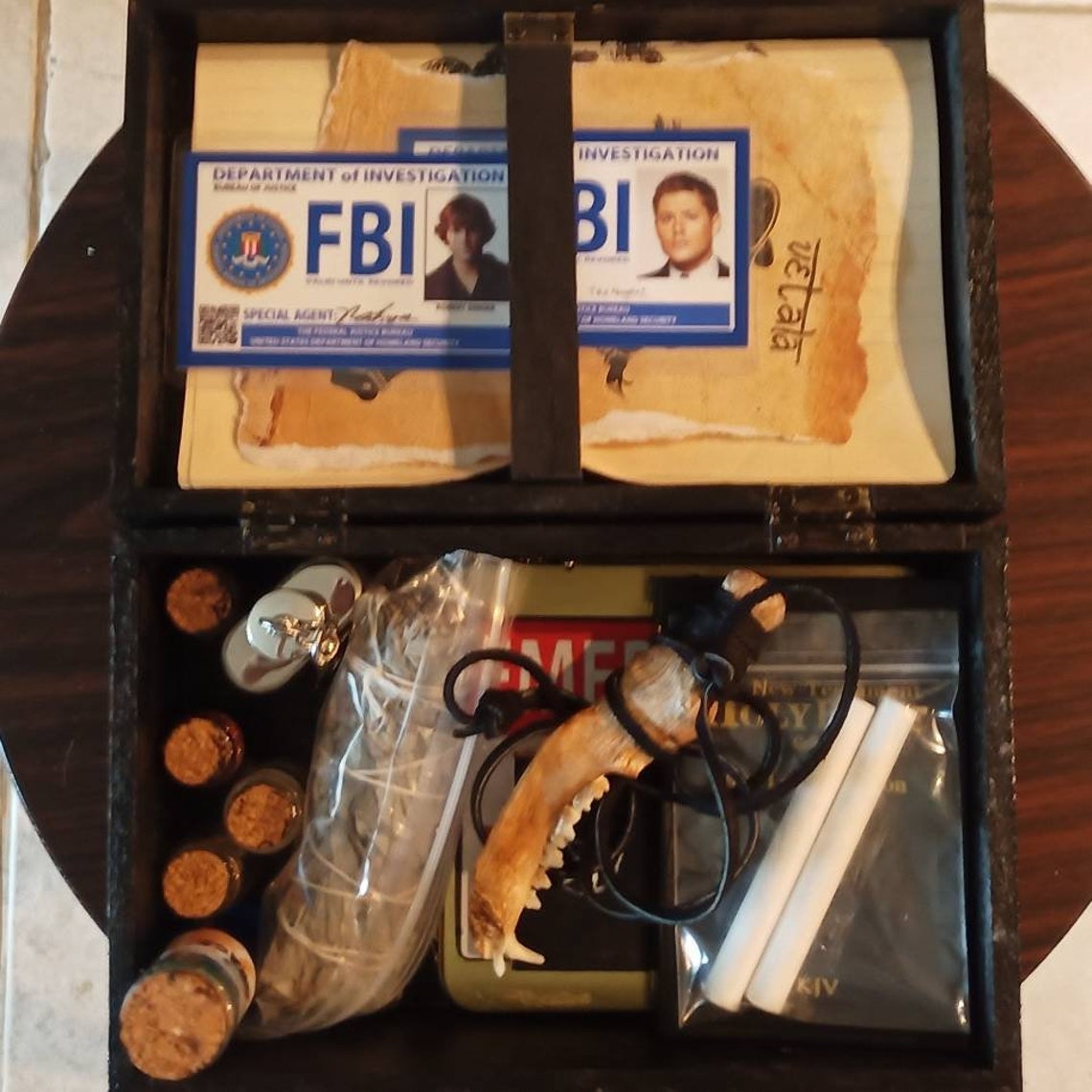 Supernatural Hunter Kit Demon Hunting Limited Edition Dean - Etsy