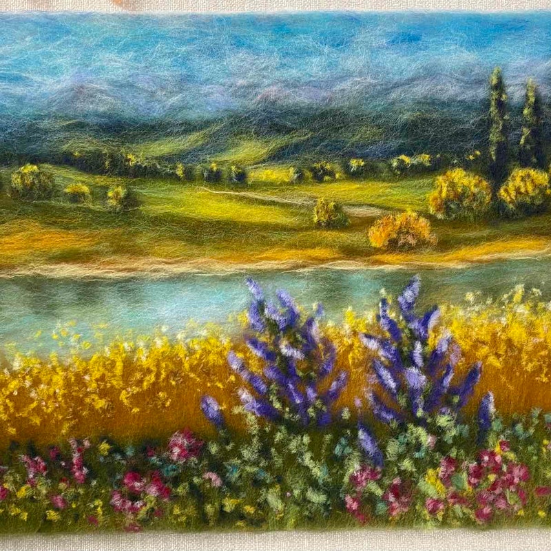 Wool Painting - Etsy