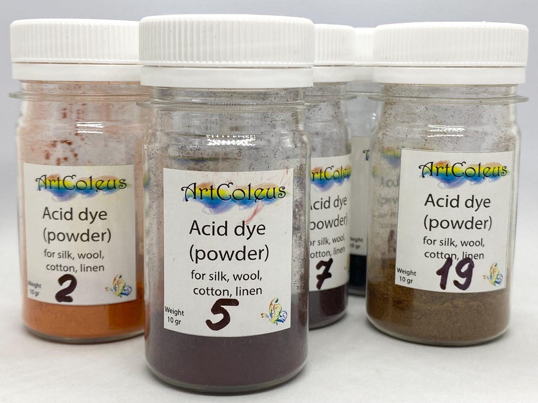 Acid Dye (powder)dyeing Wool and Silk Fabric, Dyeing Cotton Linen ...