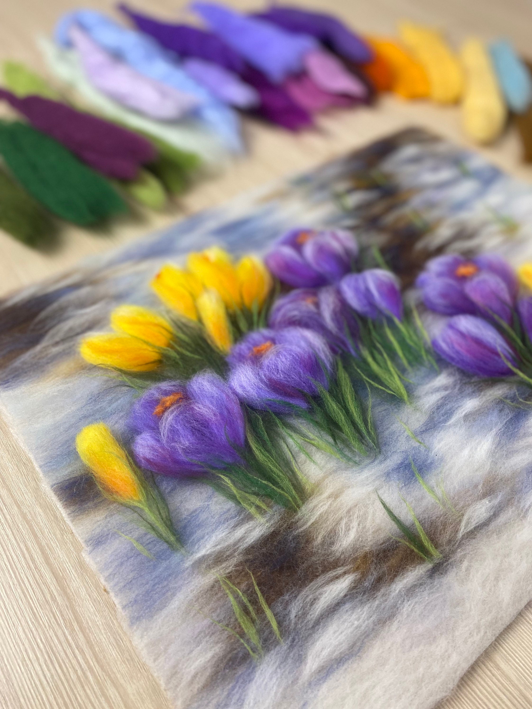 Master Class Spring Flowers From Felt, Video Lesson Drawing Flowers ...