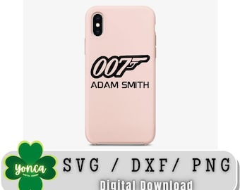 James Bond 007 Svg | Etsy