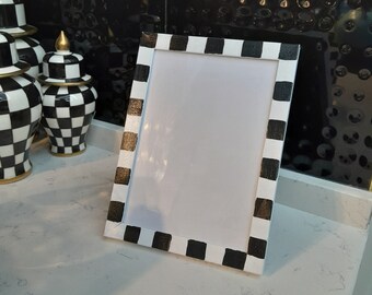 Checkered Photo Frame - Etsy