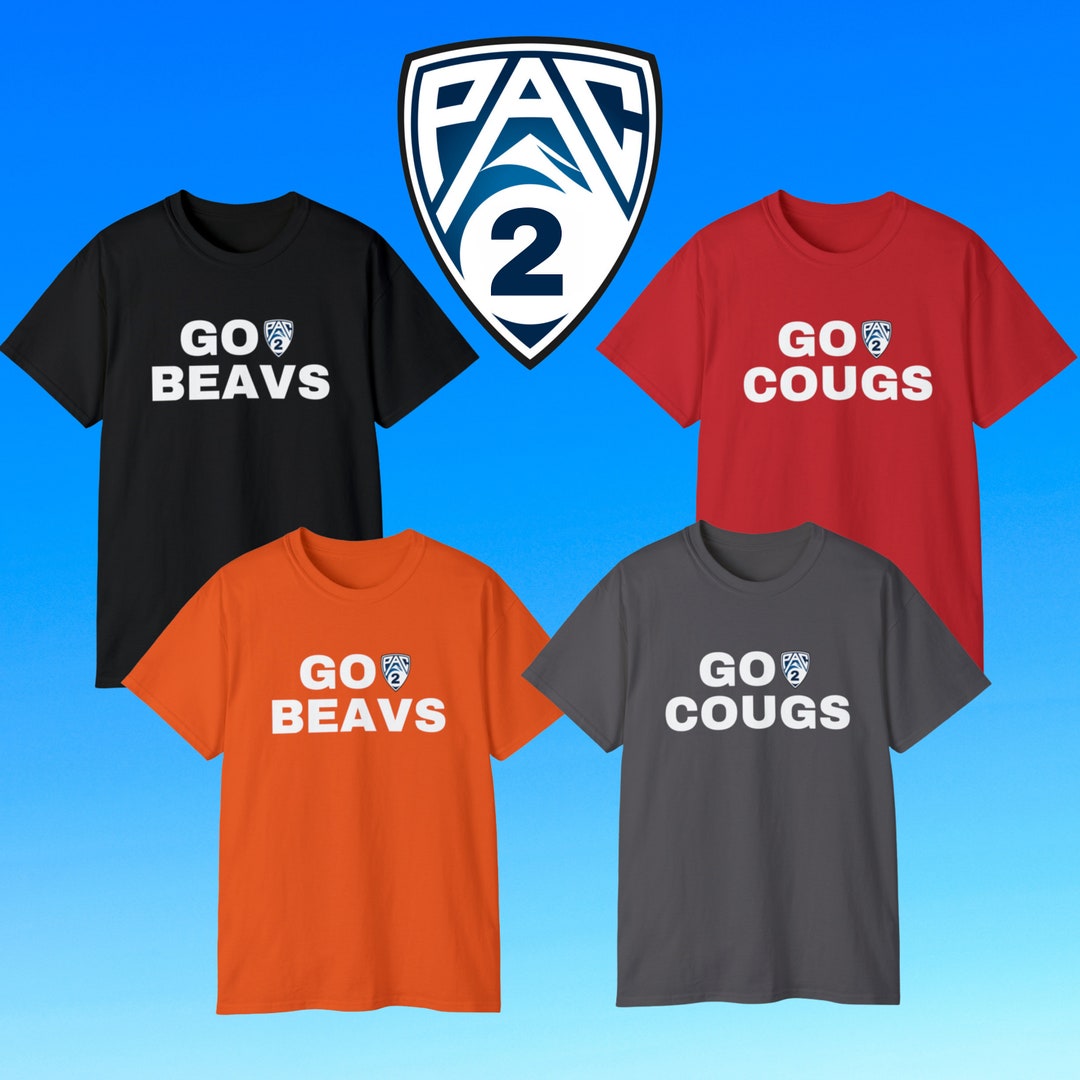 Go Cougs Pac 2 Unisex Jersey Short Sleeve Tee, Seattle Shirt, Football ...