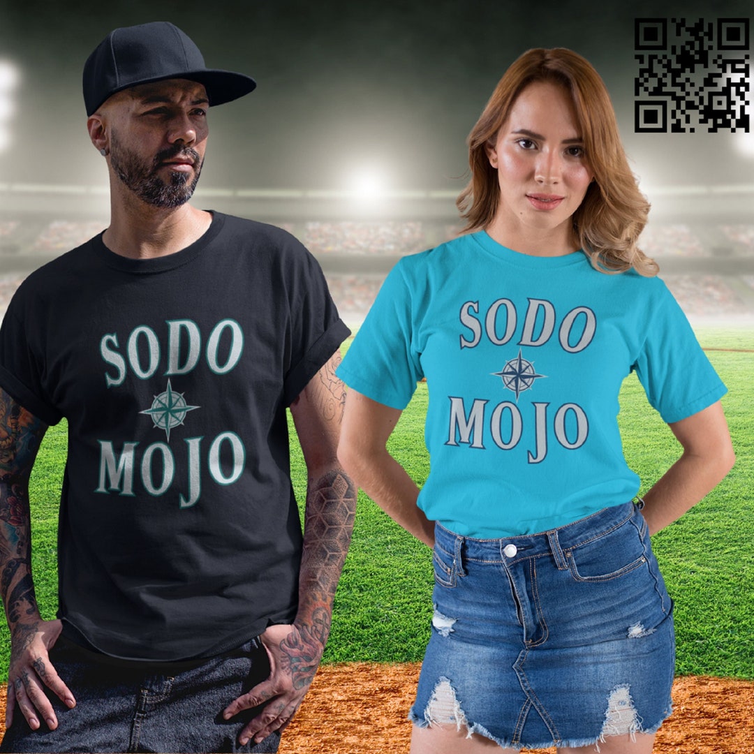Sodo Mojo Jersey Short Sleeve Tee, Seattle Baseball Shirt, Baseball Fan Gift - Etsy