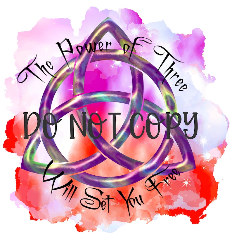 Witches Power of Three Sublimation Design Digital Download 300 DPI PNG ...