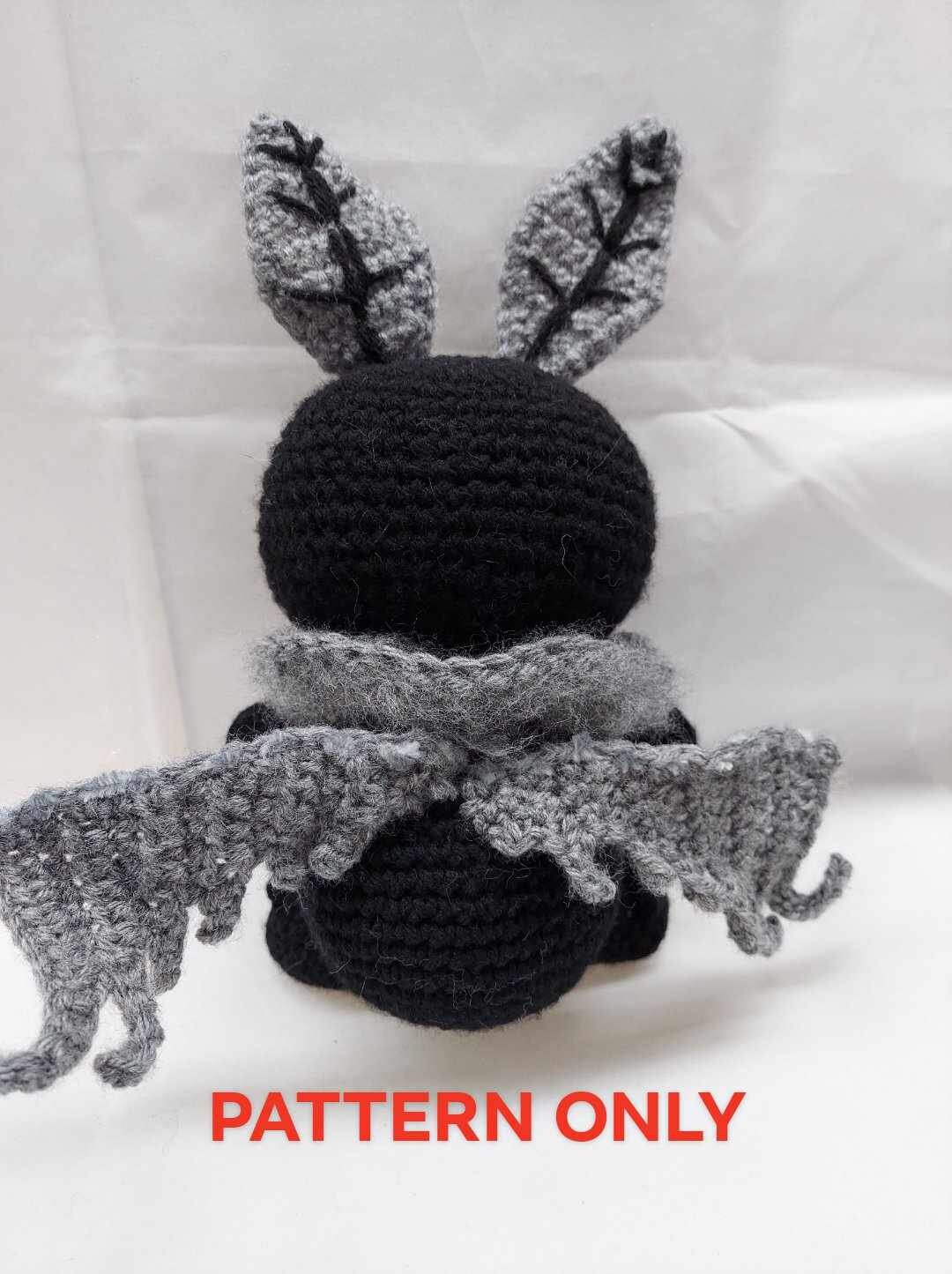 Chibi Mothman Crochet Pattern (PDF ONLY) - Etsy