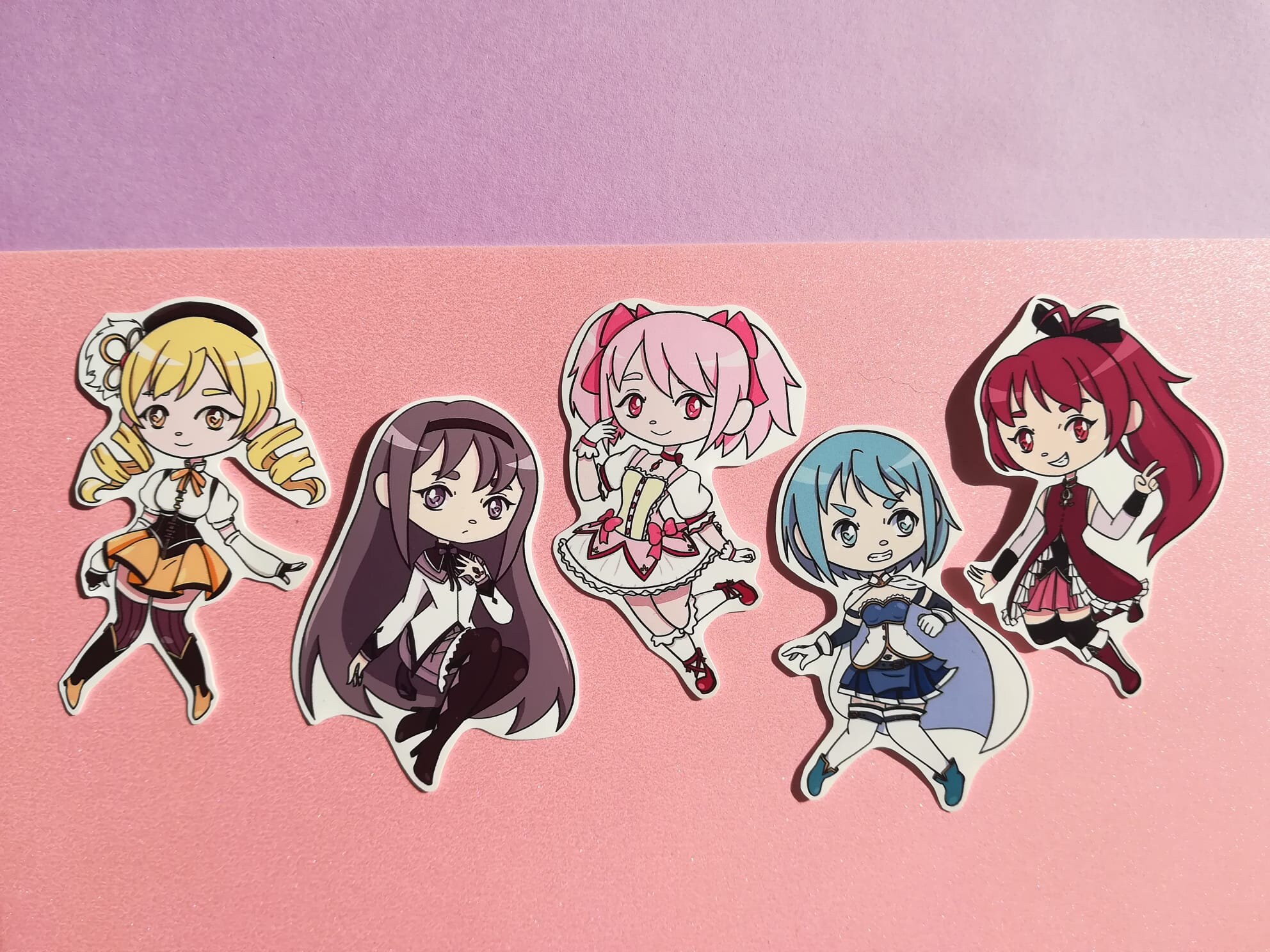 Puella Magi Madoka Magica Stickers - Etsy