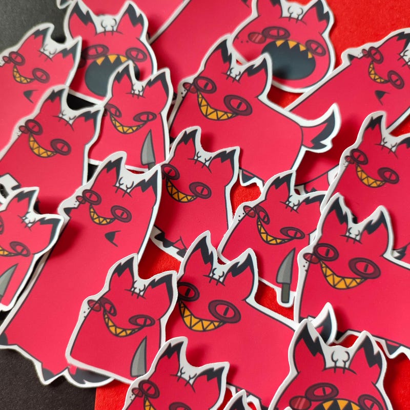 Sticker Alastor Lucifer - Etsy UK