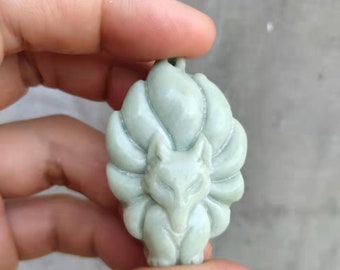 Jade Fox Statue - Etsy