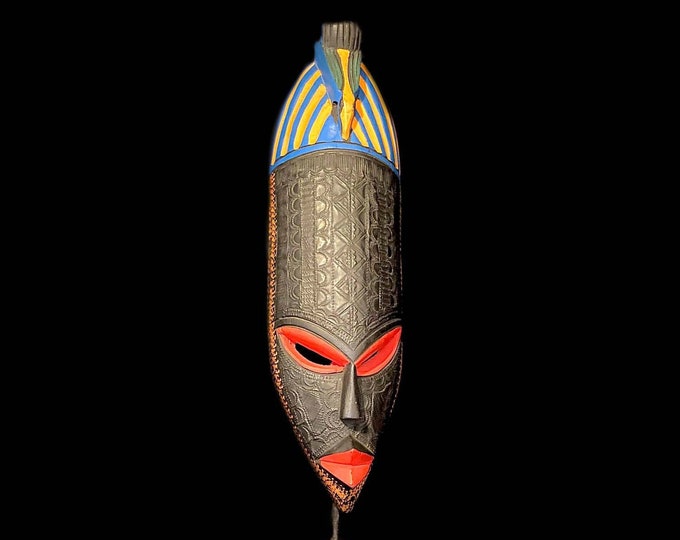 African Art Wall Art African Adepa Goodwill Mask Wall Hanging Mask 270 ...