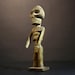 Hand-carved Tiv Tribal Skeleton: African Wood Sculpture, Vintage Patina ...