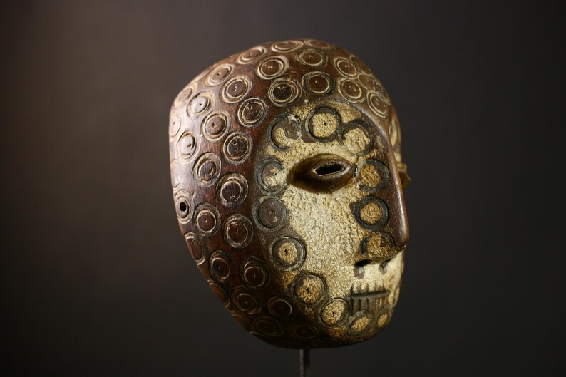 Carved Wood Bwami Mask: African Congo Tribal Art Sculpture-g3936 - Etsy