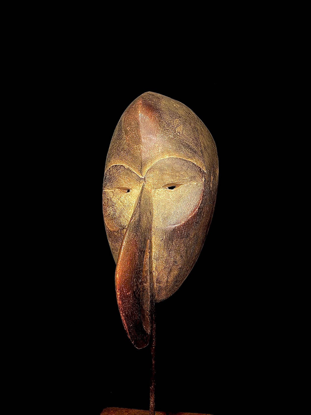 African Mask as Tribal Mask Handmade Masks Antiques Wooden - Etsy