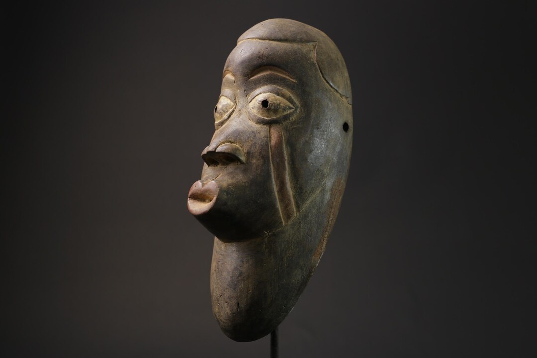 African Masks Tribal Wooden Carved Mask Exclusive African Wooden Mask ...