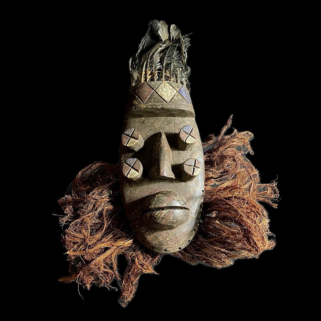 Liberian Grebo Mask These Masks Are Designed Primarily to Terrify Mask ...
