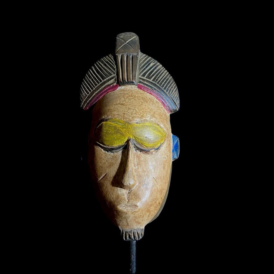 Antique Wall African Mask Traditional Vintage Art Tribal One - Etsy
