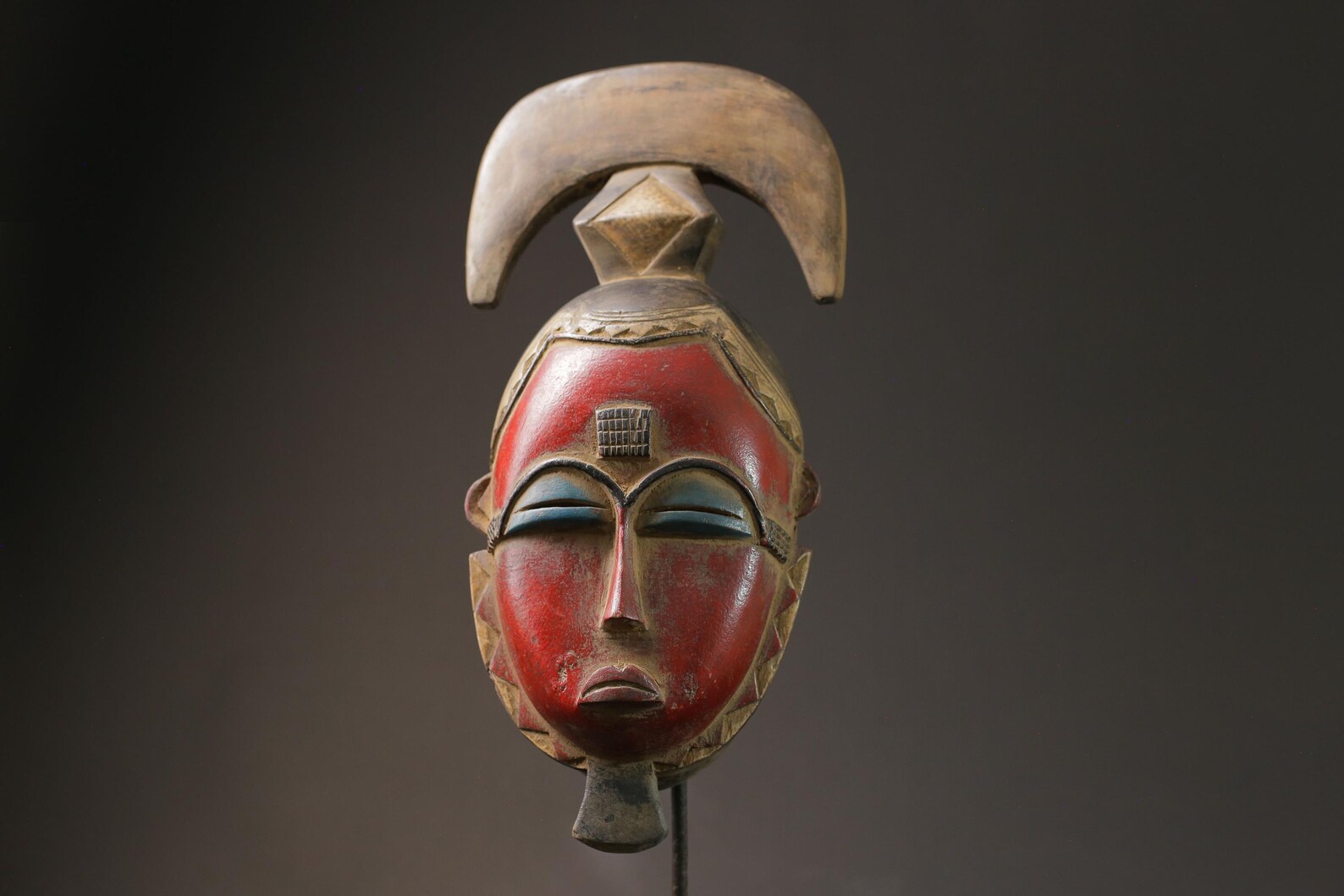 African Wood Mask Antiques Tribal Face Wall Hanging Mask Guro Masks for ...