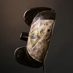 Authentic African Bembe Mask Tribal Ceremonial Traditions Handcrafted ...