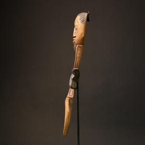 African Vintage Ifugao Wood Spoon Authentic Traditional Ceremonial Art ...