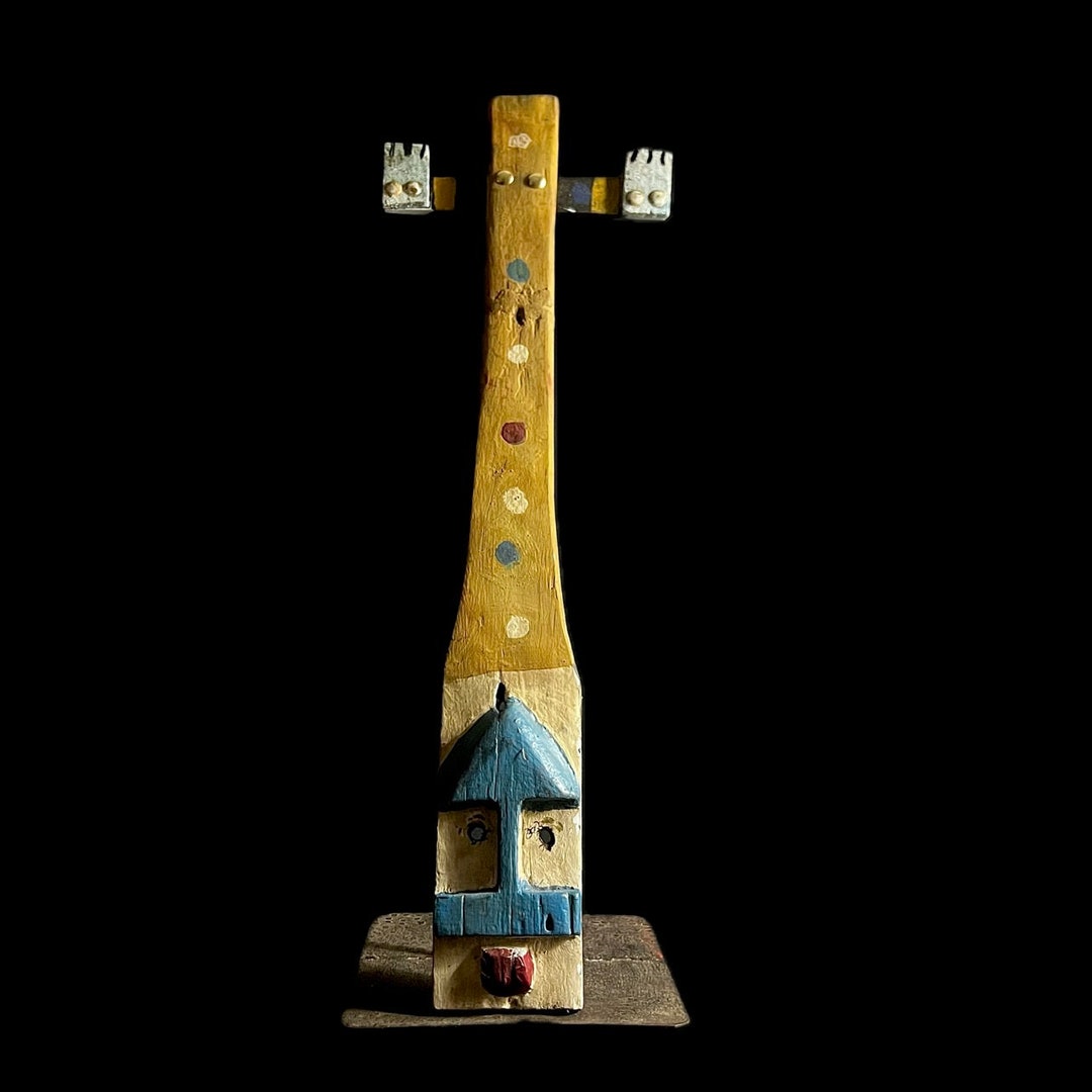 African Masks Dogon African Kanaga Masks Hand Carved Wall Hanging Bobo ...