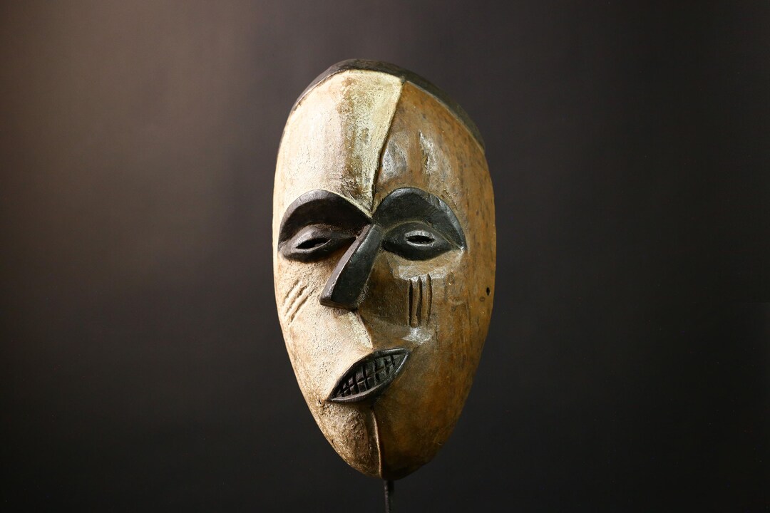 African Stool Handcrafted Igbo Tribal Art Sculpture Unique Home Decor ...