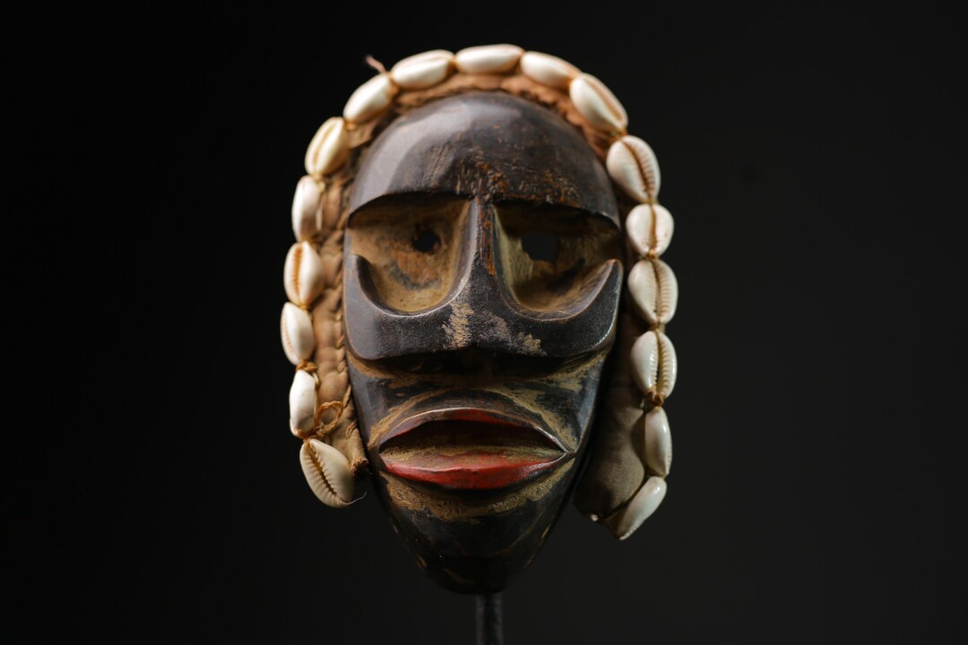 African Mask as Large African Mask Dan Kran Mask African Wall Mask-9685 ...