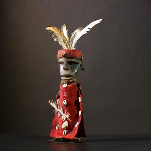African Nkisi Nkondi Figure | Handcrafted Power Figure | Unique Tribal ...