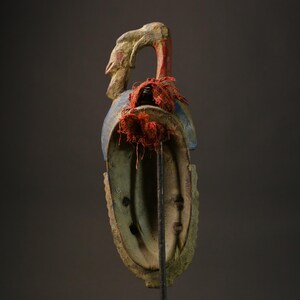 African Wooden Mask of the Guru Tribe Traditional Mask Tribal Guru ...