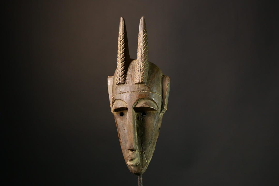 Handmade African Mask From Mali Unique Tribal Art and Cultural Treasure ...