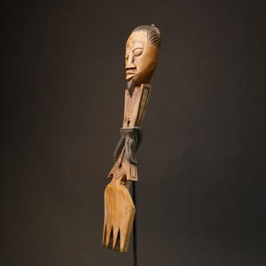 African Vintage Ifugao Wood Spoon Authentic Traditional Ceremonial Art ...