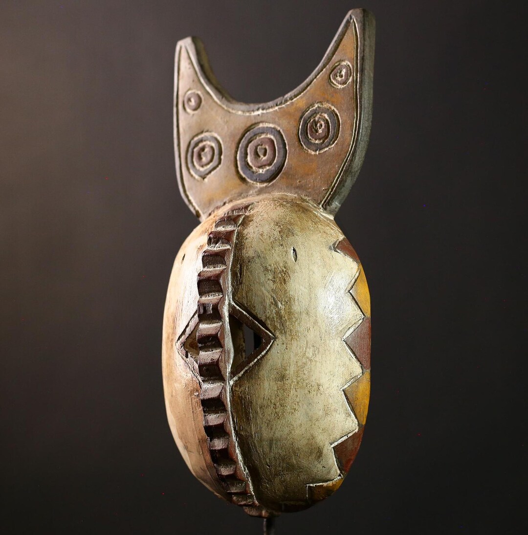 African Bobo Mask | Handcrafted Wooden Tribal Wall Art | Unique Ethnic ...