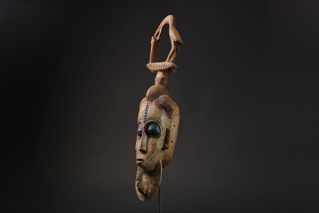 African Tribal Wood Masks Guro Vintage African Mask Large African Mask ...
