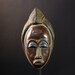 African Mask Dan Wooden Mano Mask, Hand-carved Wall Decor, Unique ...