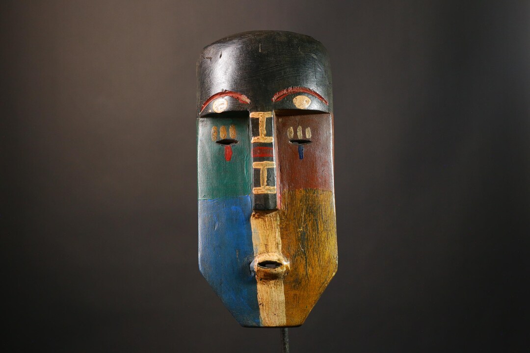 African Masks Authentic Malinke Antelope Mask Tribal Art Mali ...