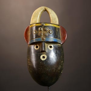 African Vintage Toma Toma Mask | Handcrafted Tribal Wall Art | Unique ...
