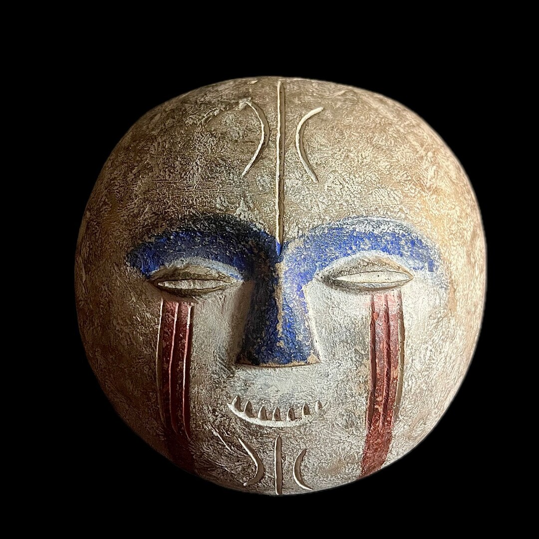 African Igbo Mask Gabon Wall Hanging Collectibles Home Decor Masque ...