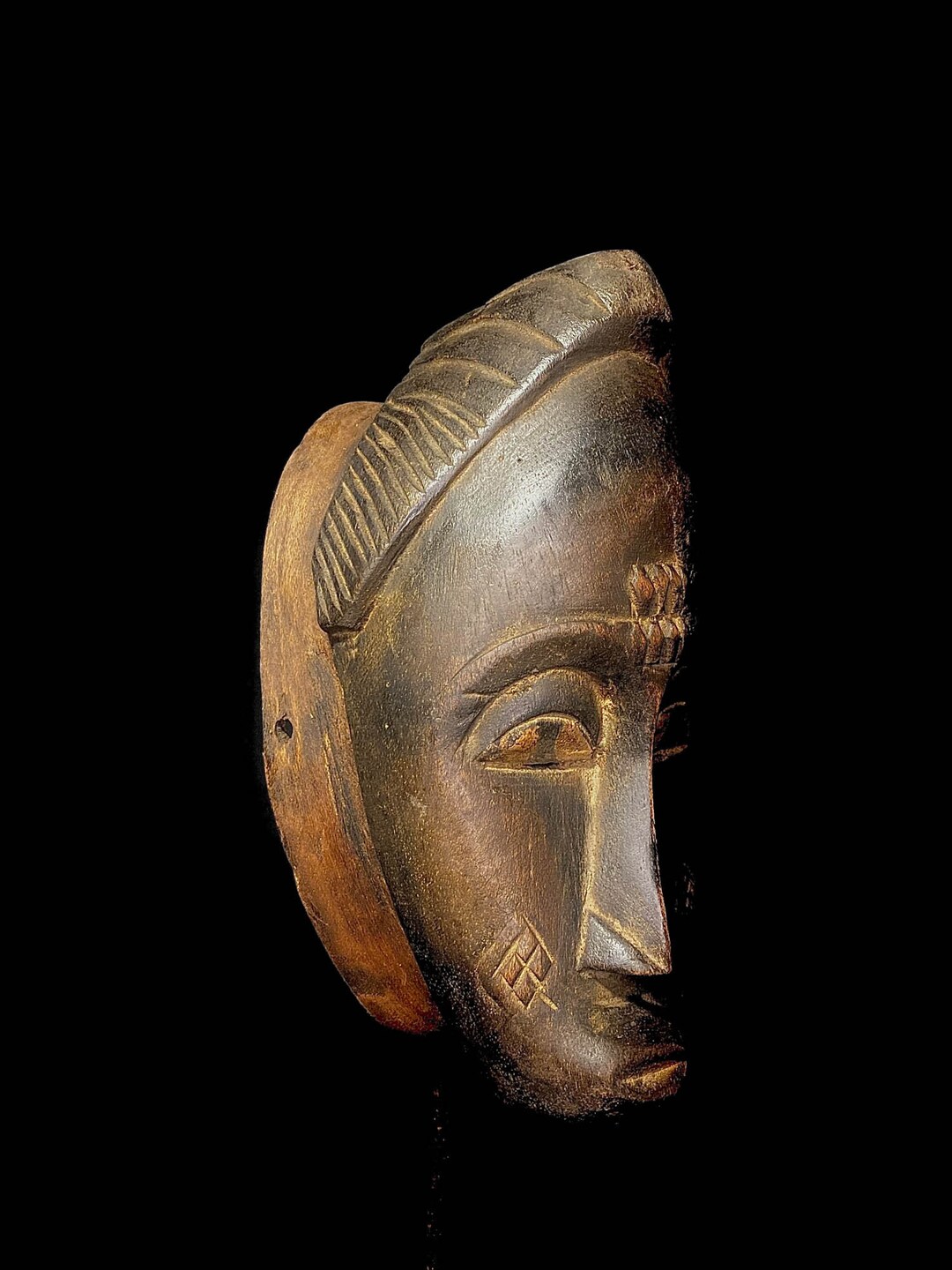 Tribal Mask Handcrafted Ancient African Mask Made of Wood Carved Mask ...