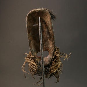 African Wood Mask Antiques Wooden Tribal Dan Kran Also Dan Ngere or Dan ...