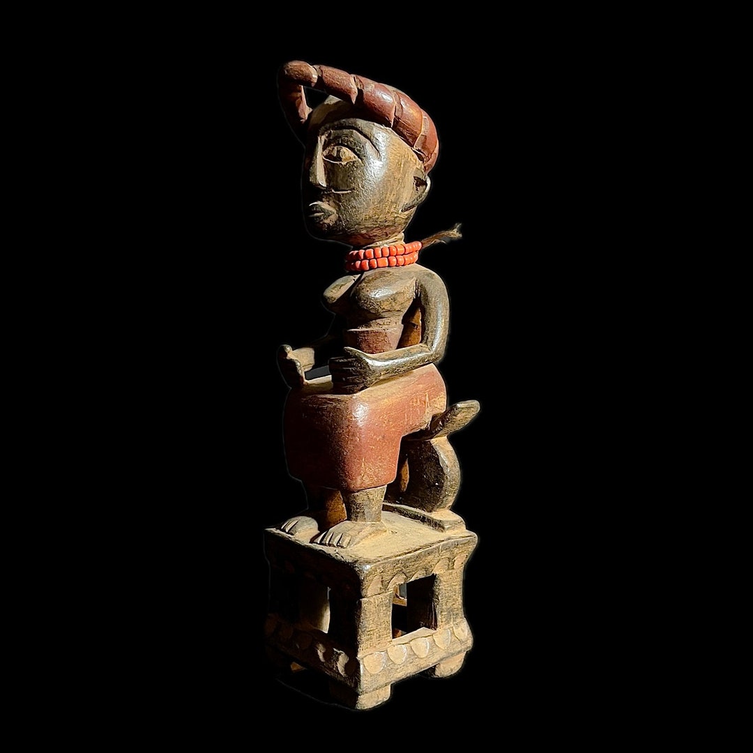 African Sculpture Tribal Art Wooden Carved Statue Sculpture Tribal ...