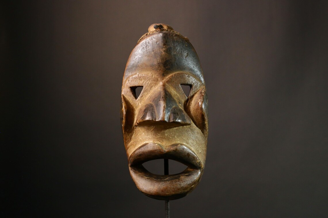 Dan Maou Tribal Mask: Large Antique African Wall Decor-g1578 - Etsy