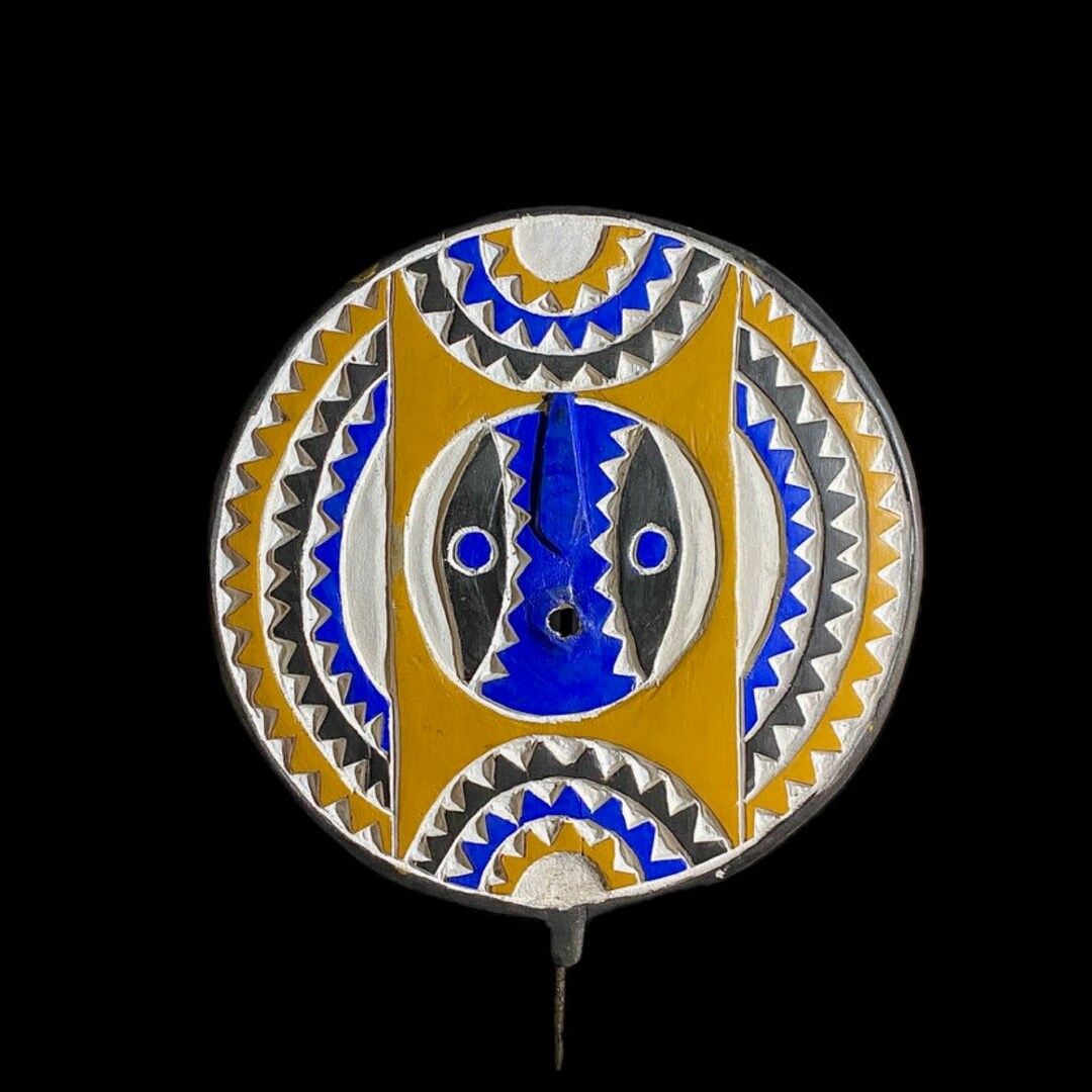 African Mask Traditional Vintage Art Tribal One Piece Home Décor Mask ...