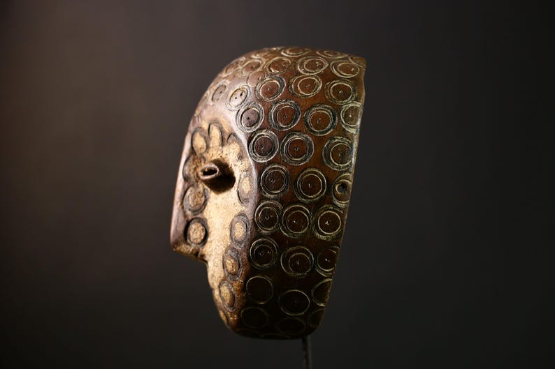 Carved Wood Bwami Mask: African Congo Tribal Art Sculpture-g3936 - Etsy