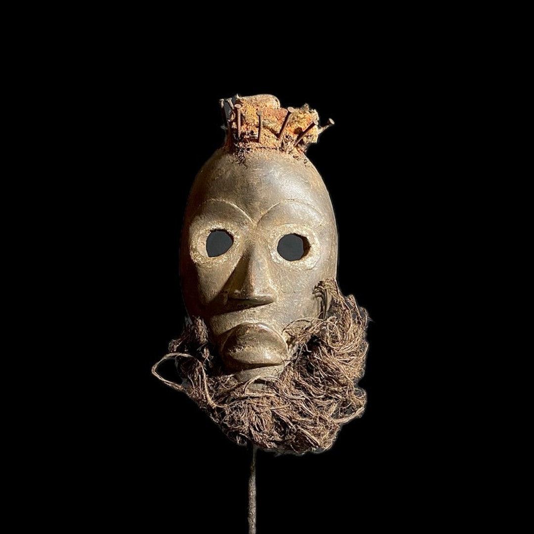 Wooden Mask Tribal Dan Liberia Mask Primitive Art Handmade - Etsy