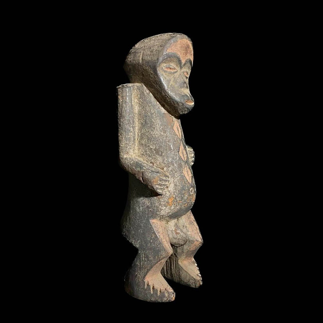 African Sculpture Tribal Art Wooden Carved Statue Tribal Wood Fang ...