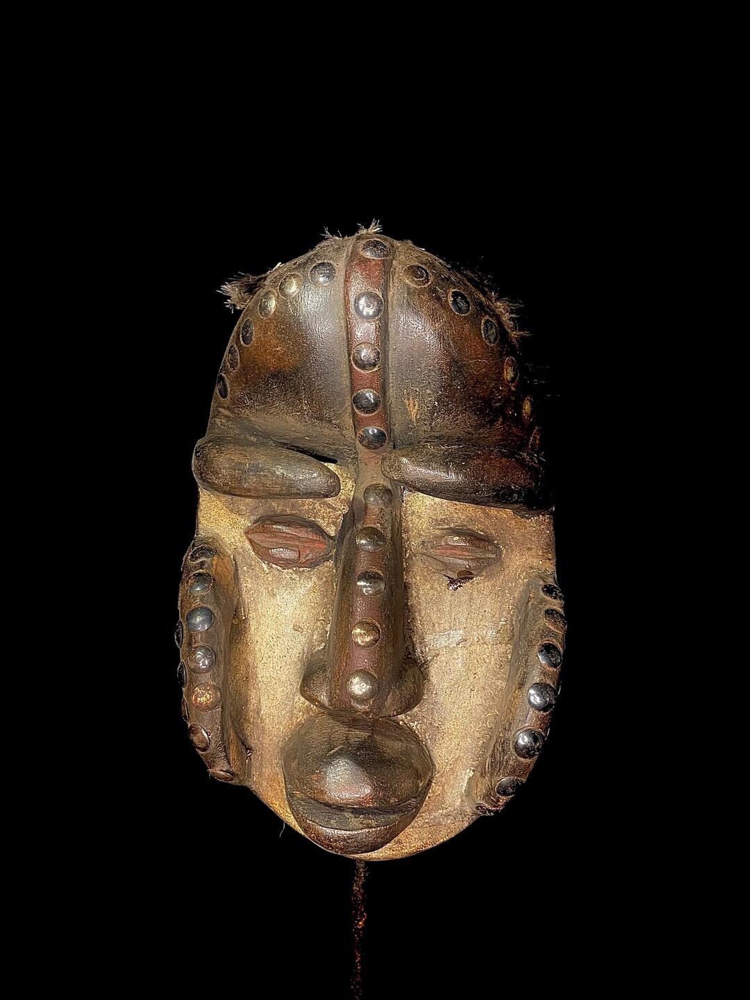 African Hand Mask Face African Tribal Face Hand CARVD African - Etsy