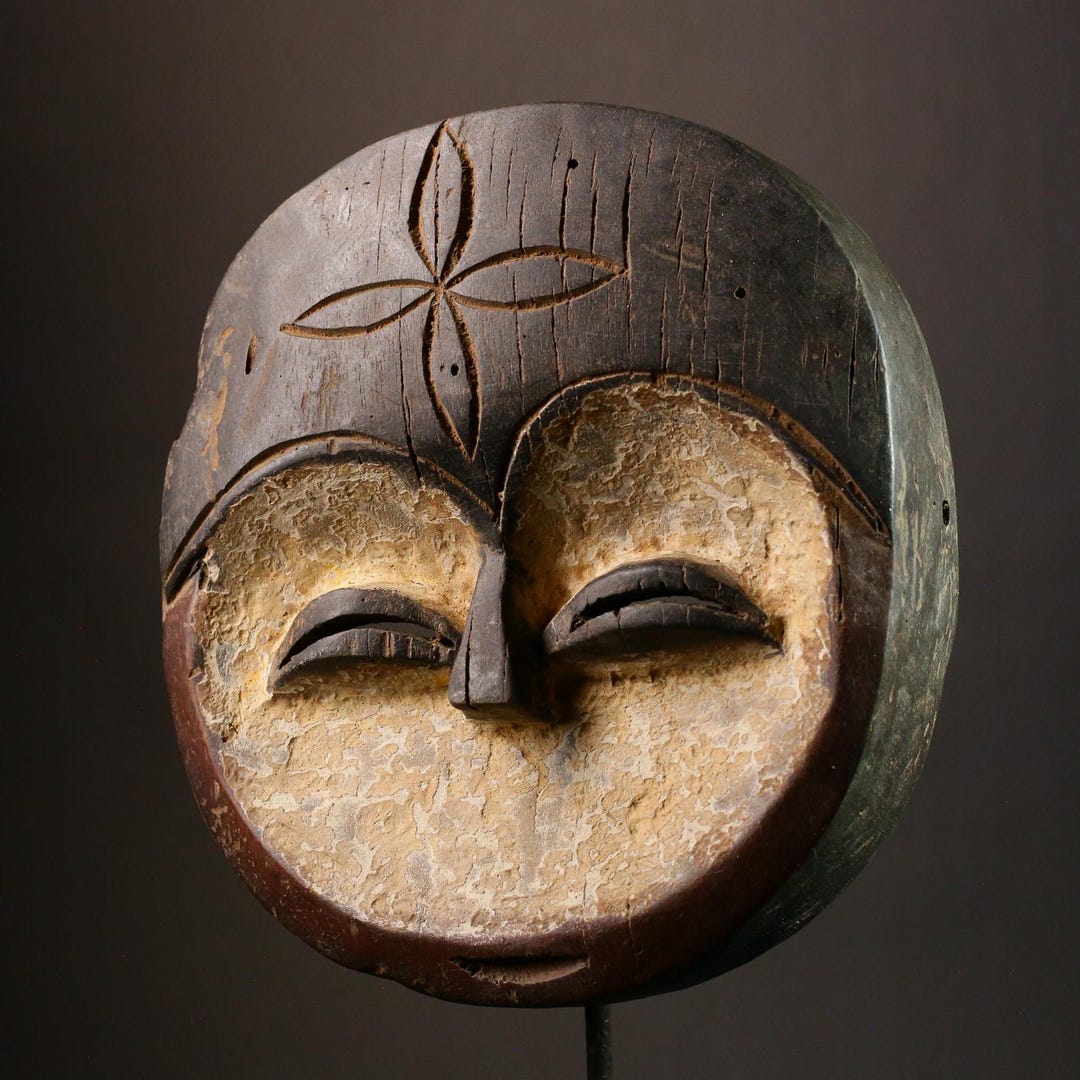 African Congo Bwami Masks | Authentic Lega Tribal Artwork | Unique ...