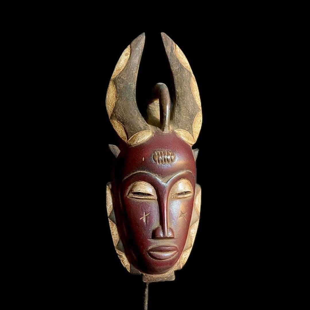 African Mask Traditional Vintage Art Tribal One Piece Home Décor ...